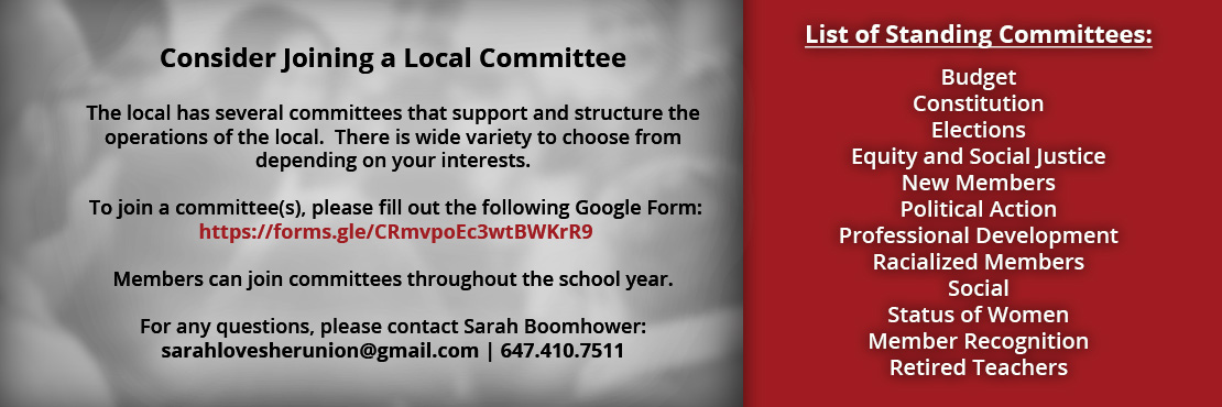 ETFO – Toronto Occasional Teachers – Respect is a two way street